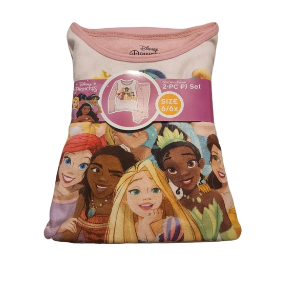 Disney | Pajamas | Disney Princess 2 Piece Pj Set | Poshmark